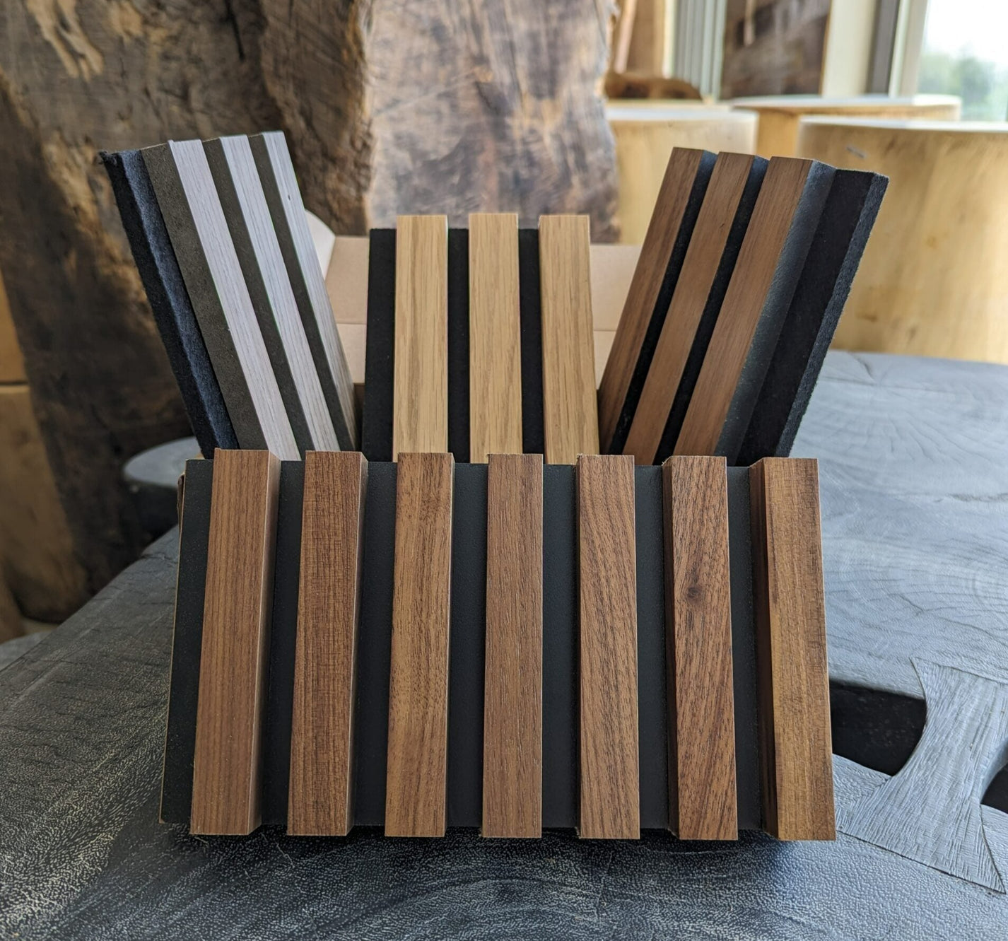 3D Slat Collection Wood Panel Sample Box – Woodstock Walls